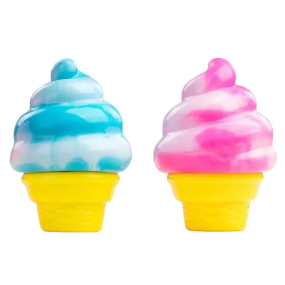 NeeDoh | Toys | Needoh Ice Cream Cone Set 2 Blue Pink Swirled Nice ...